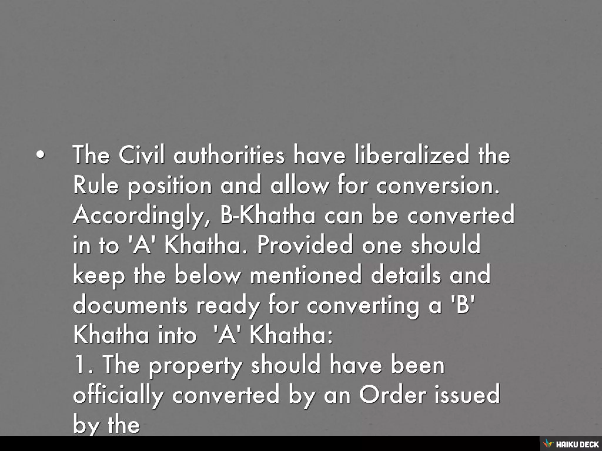 WHAT IS A-KHATHA AND B-KHATHA | PPT