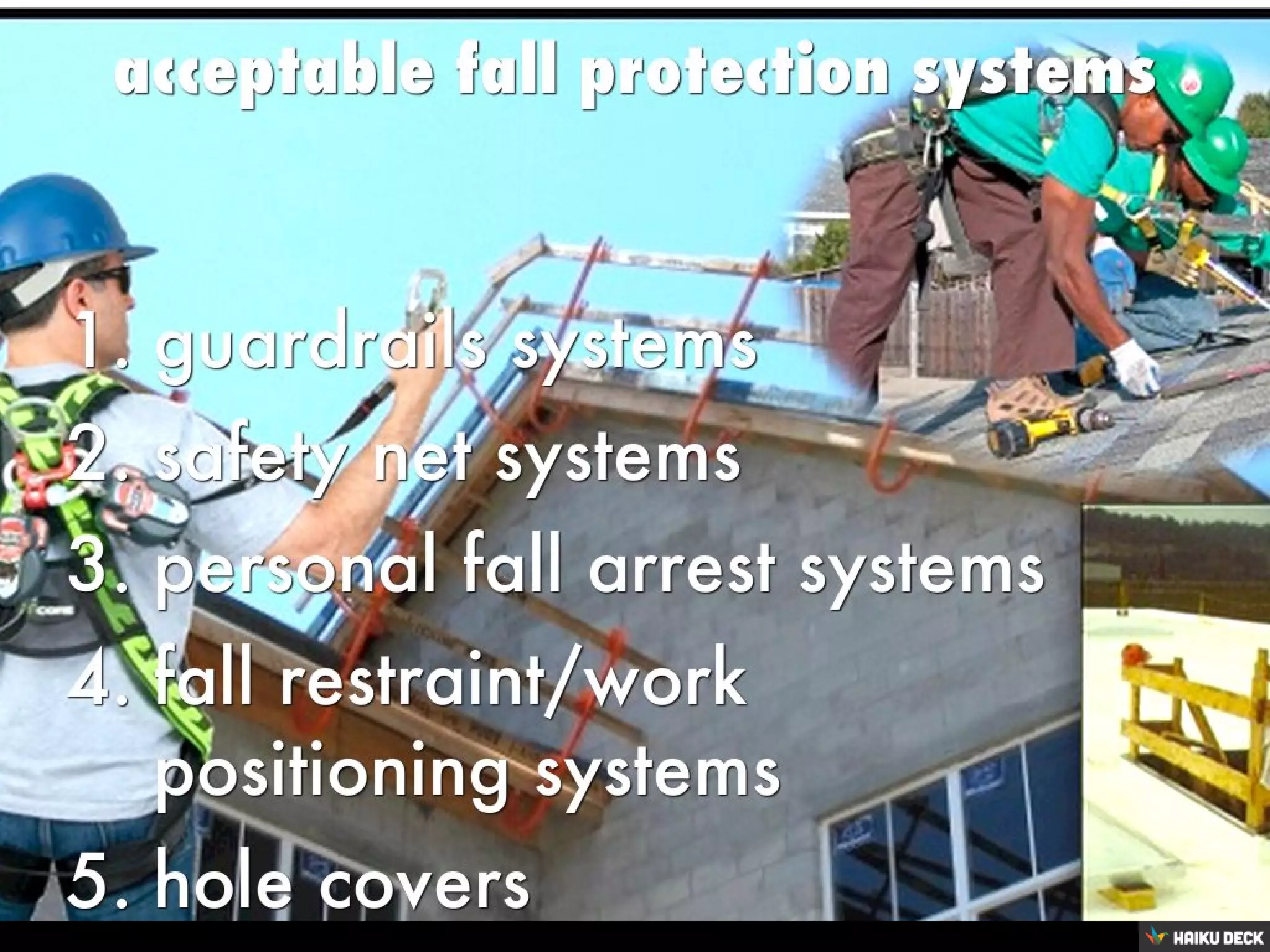 Fall Protection in Residential Construction | PDF