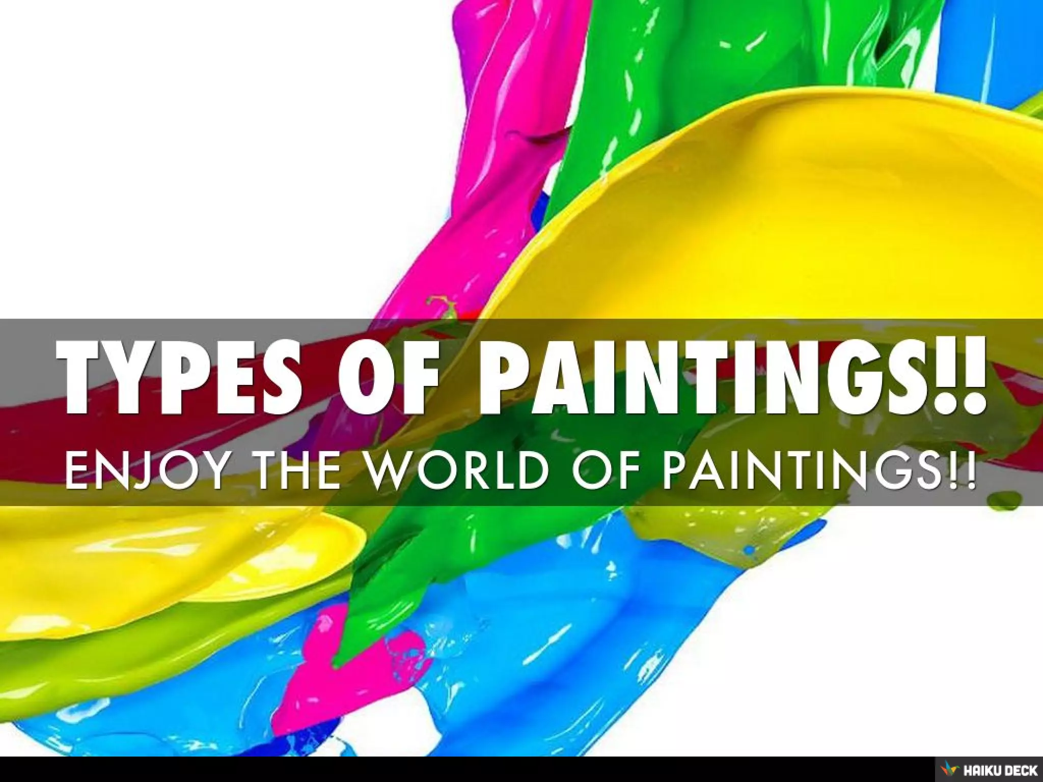 TYPES OF PAINTINGS!! | PDF