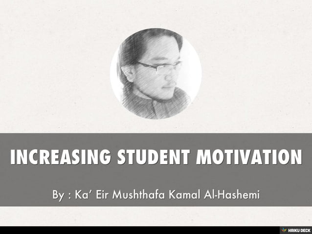 INCREASING STUDENT MOTIVATION | PDF | Poetry | Books and Literature