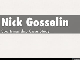 Nick Gosselin | PDF