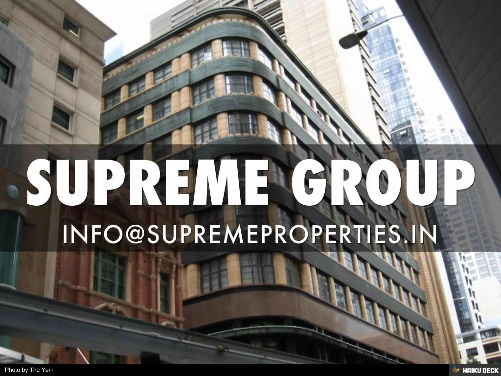 SUPREME GROUP | PPT