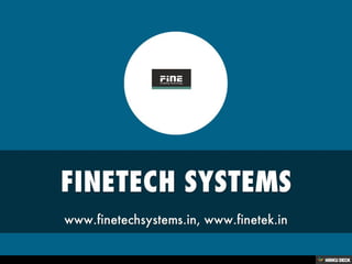 FINETECH SYSTEMS | PDF
