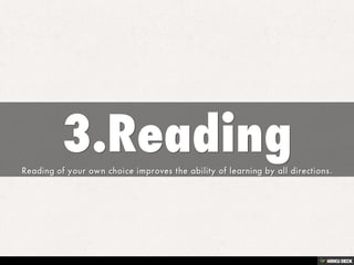 Improve Learning Abilities | PPT