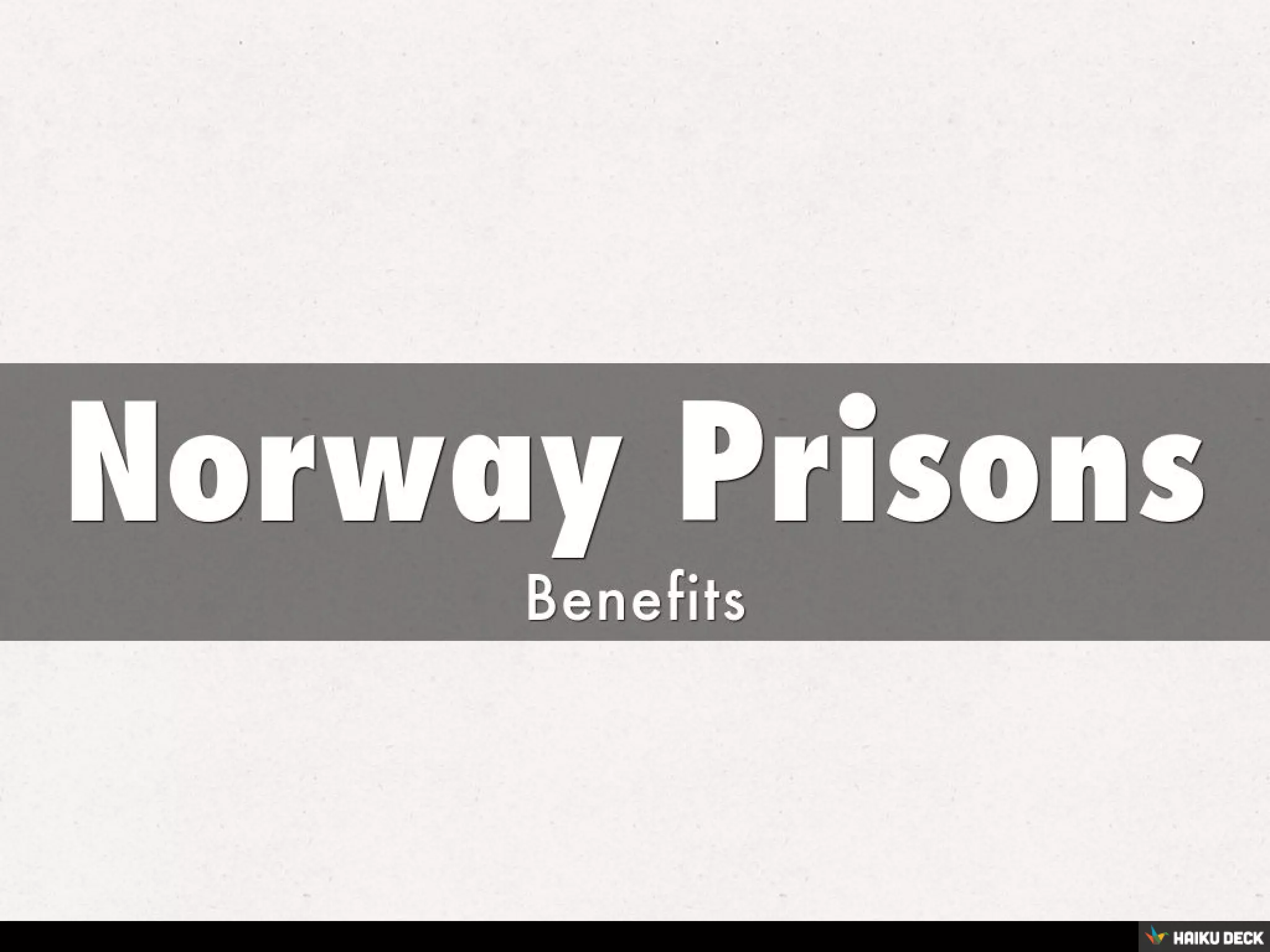 Norway Prisons | PDF