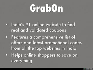 GrabOn | PDF