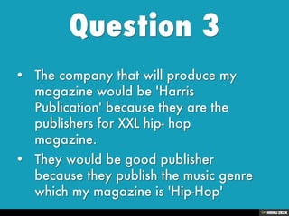 Evaluation Question 3 | PPT