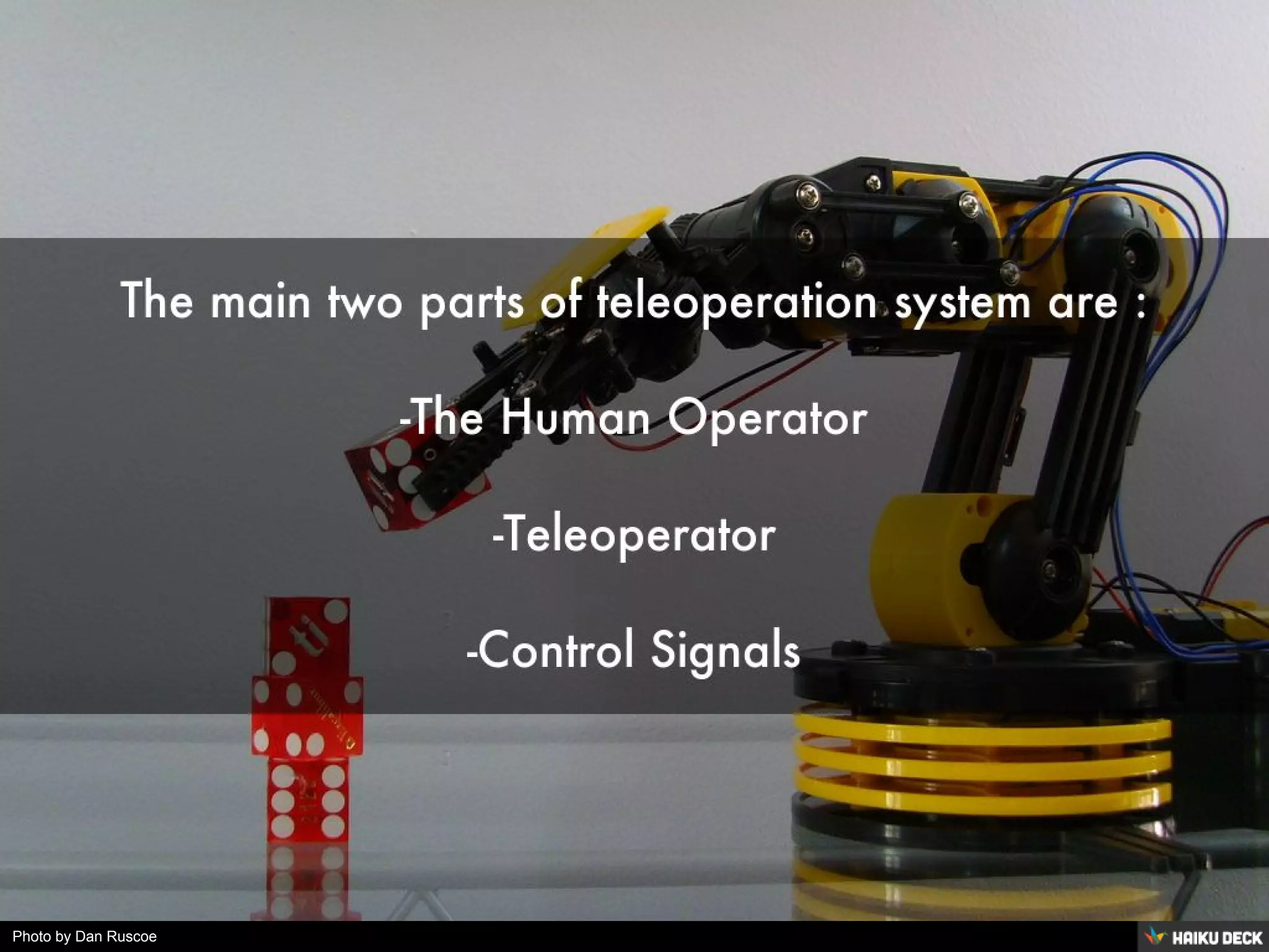 Tele-Operation systems | PDF