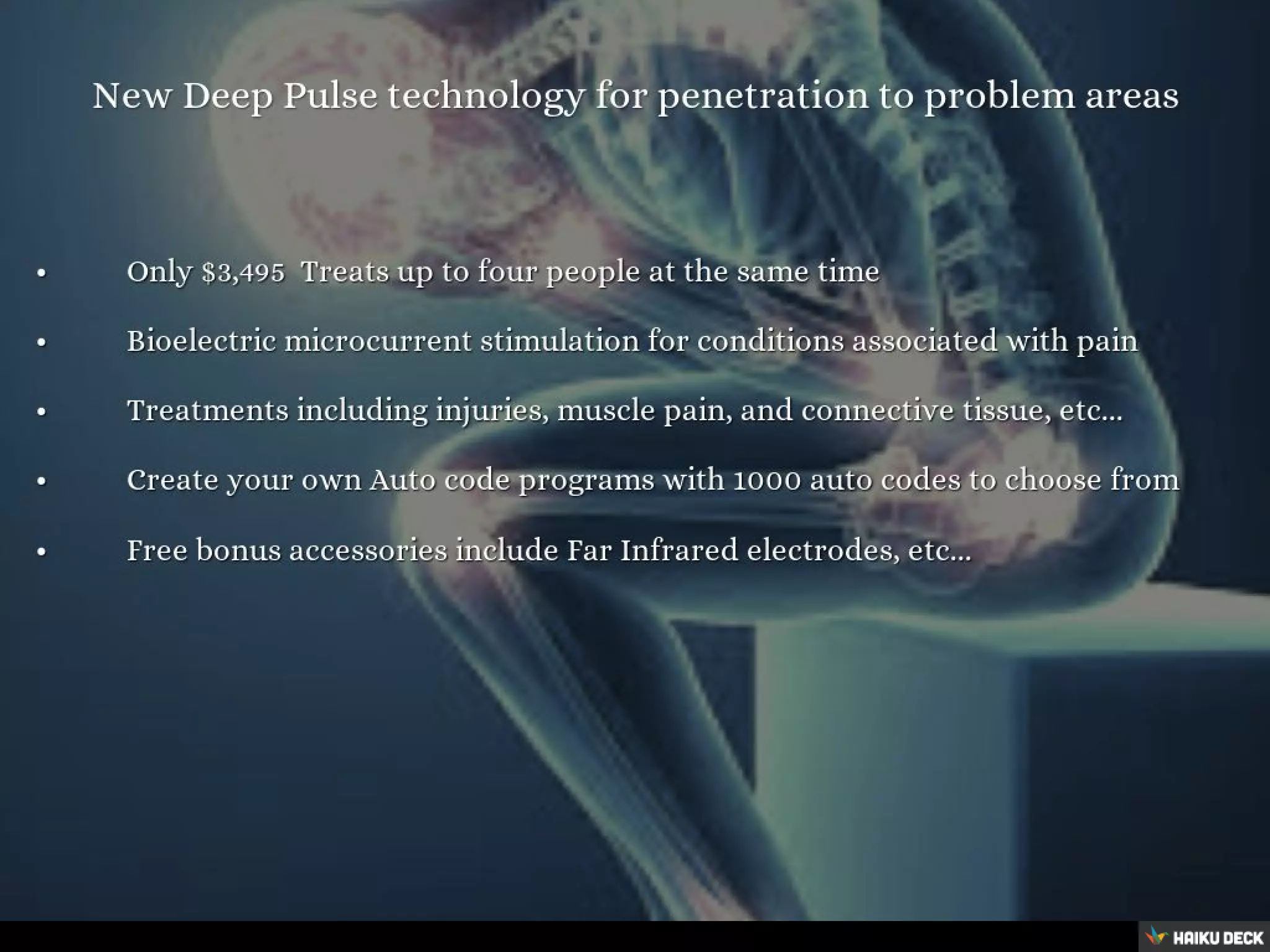 Wellness Pro Plus Electrotherapy System | PPT