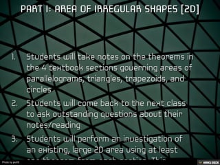 High School Geometry Final Unit Project | PDF