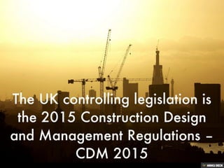CDM Regulations 2015 | PDF