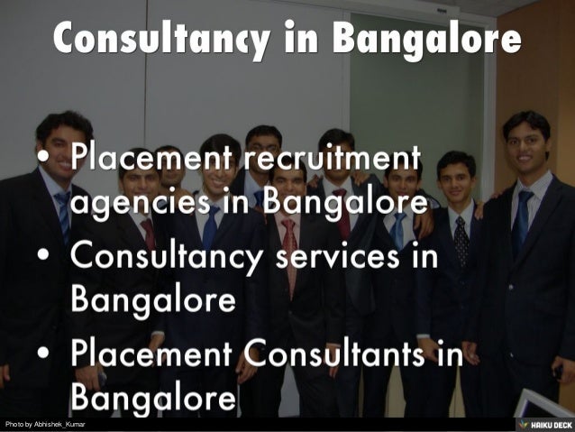 Consultancy in Bangalore