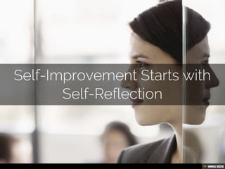 Self-Improvement Starts with Self-Reflection | PPT