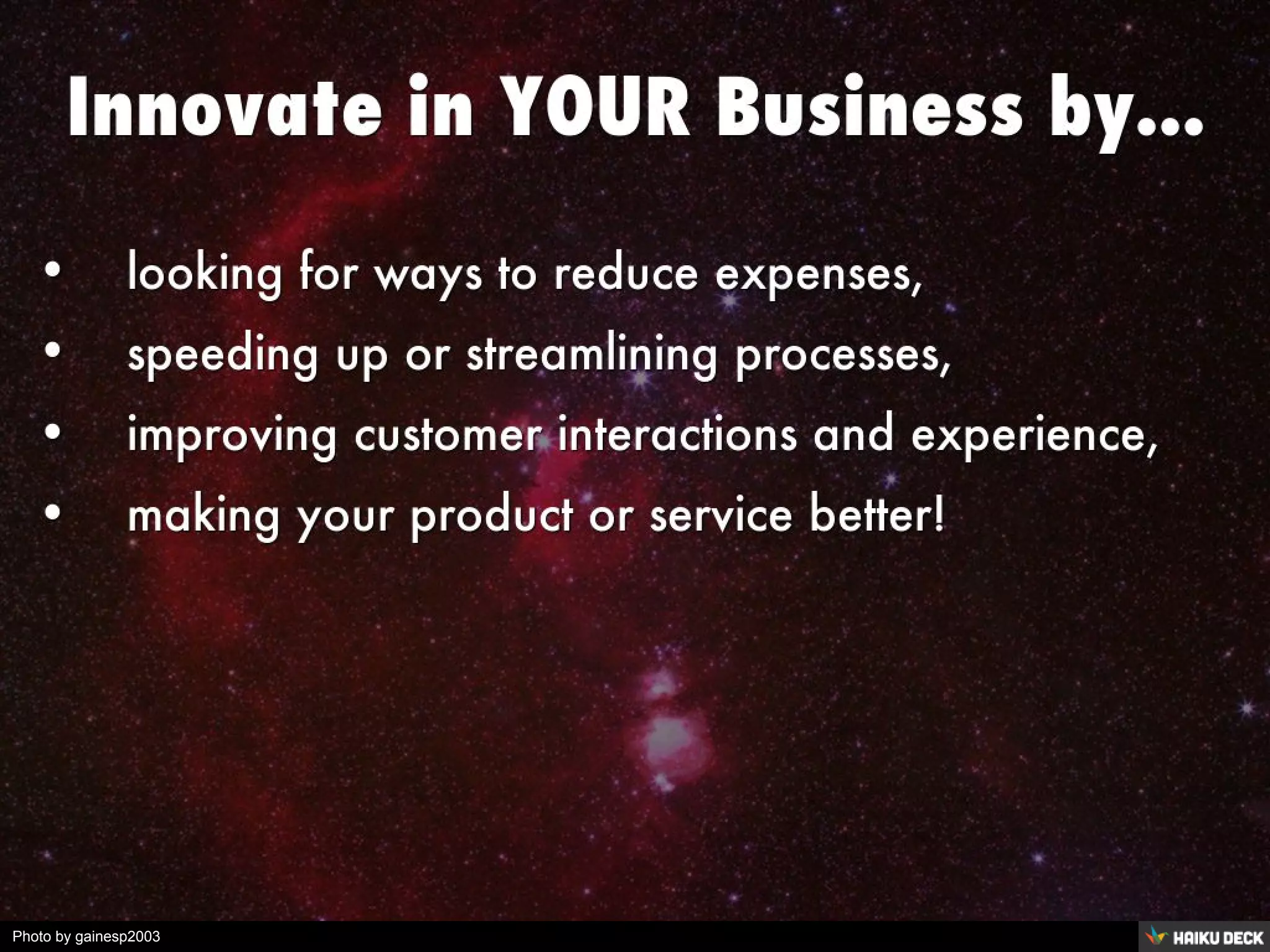 How Important is Innovation in Business? | PDF