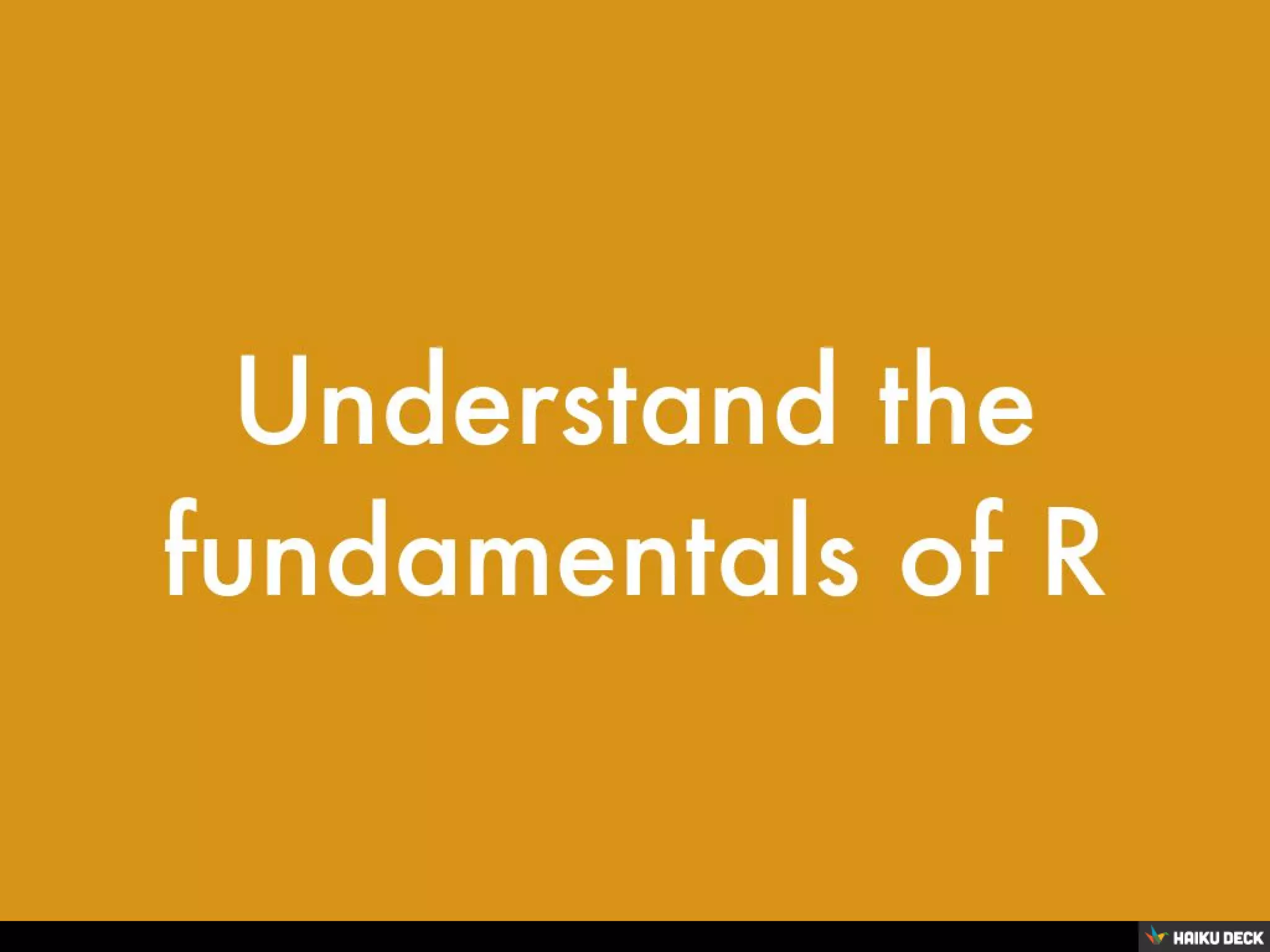 Data Analytics Using R Ppt