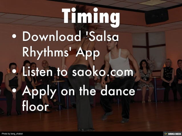 Salsa Dancing | PPT