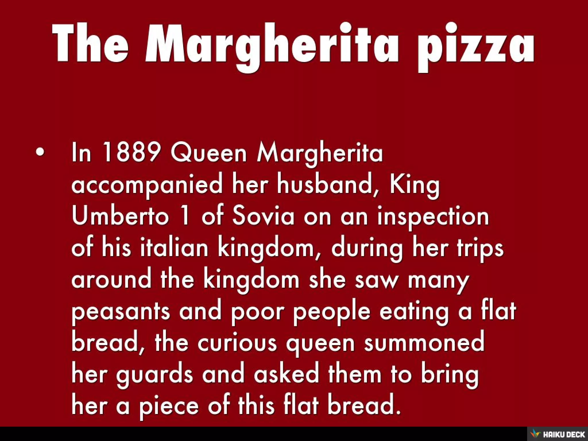 History of pizza | PDF
