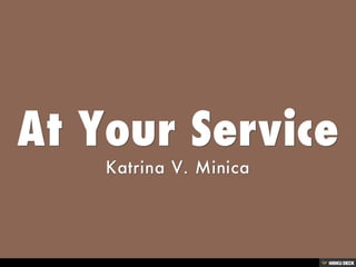 At Your Service | PDF