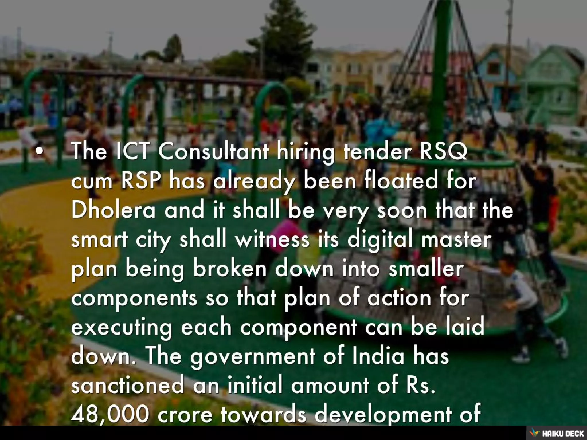 Dholera – The first smart city on cards | PPT