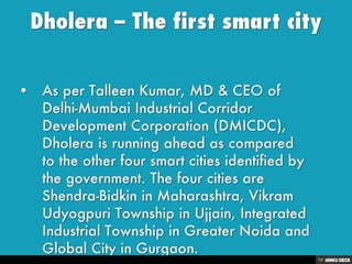 Dholera – The first smart city on cards | PDF