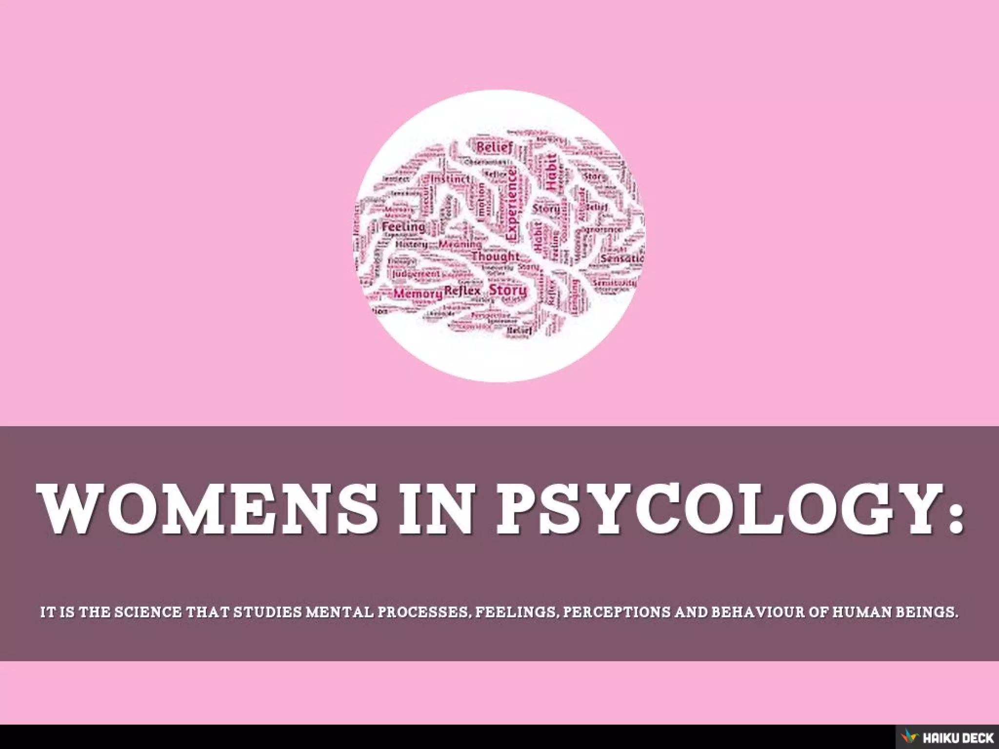 Women in Science | PDF