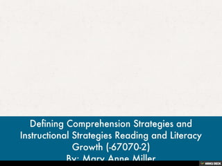 Why Support Comprehension??? | PPT