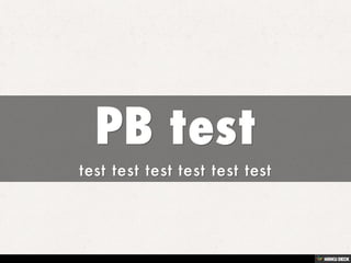 PB test | PDF