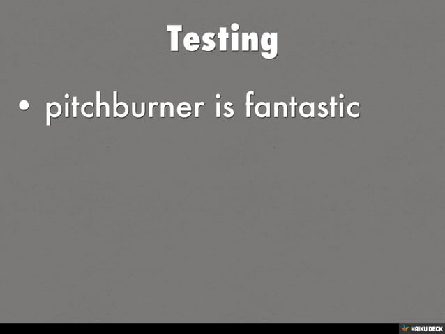 PB test | PPT