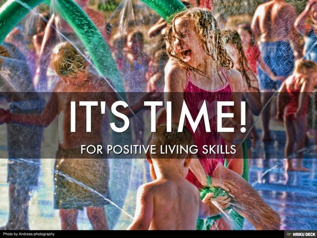 Positive Living Skills | PDF
