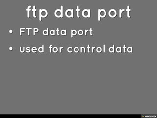 20 common ports | PPT
