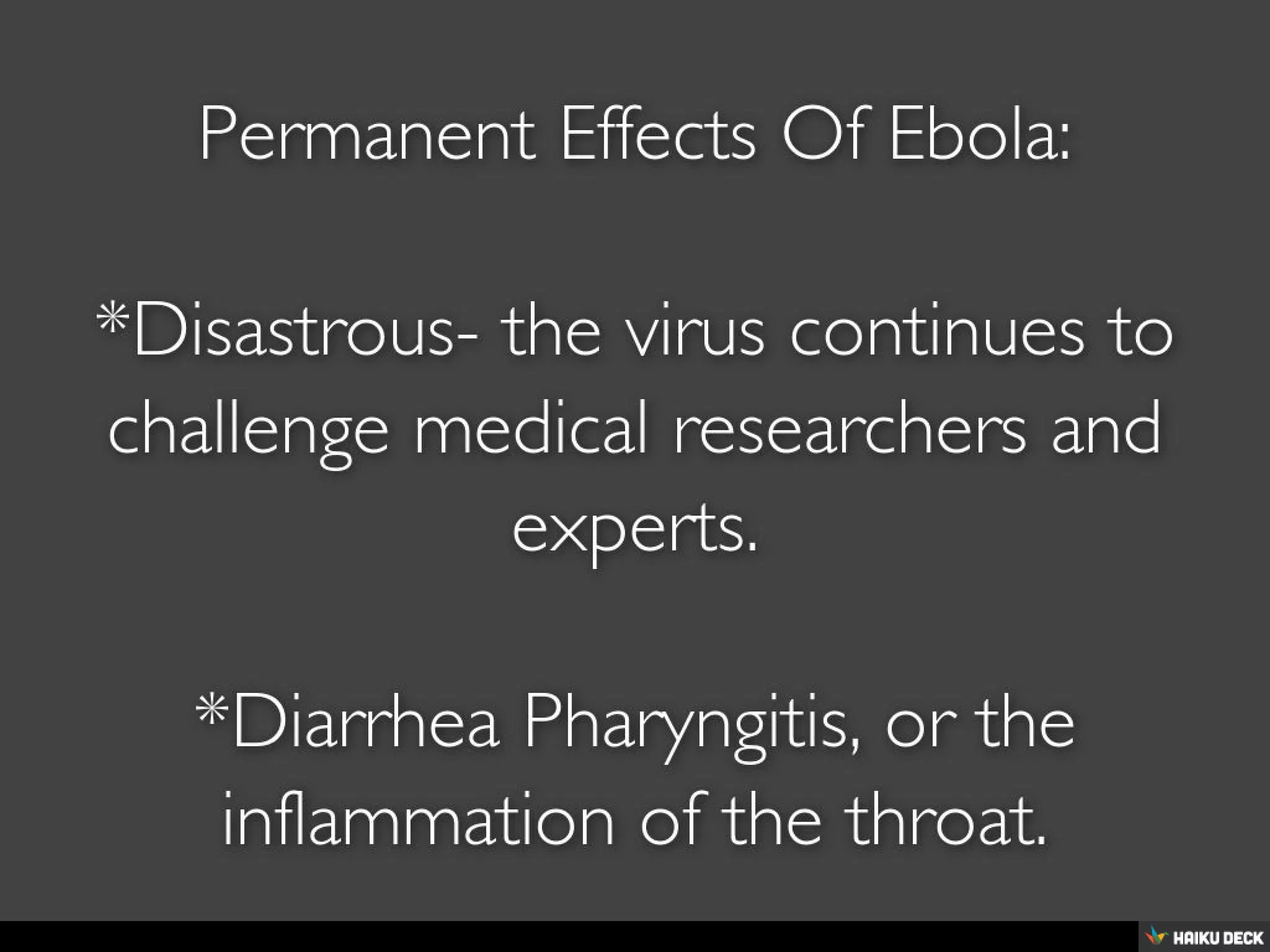 Ebola Disease- Keileigh Wright | PDF