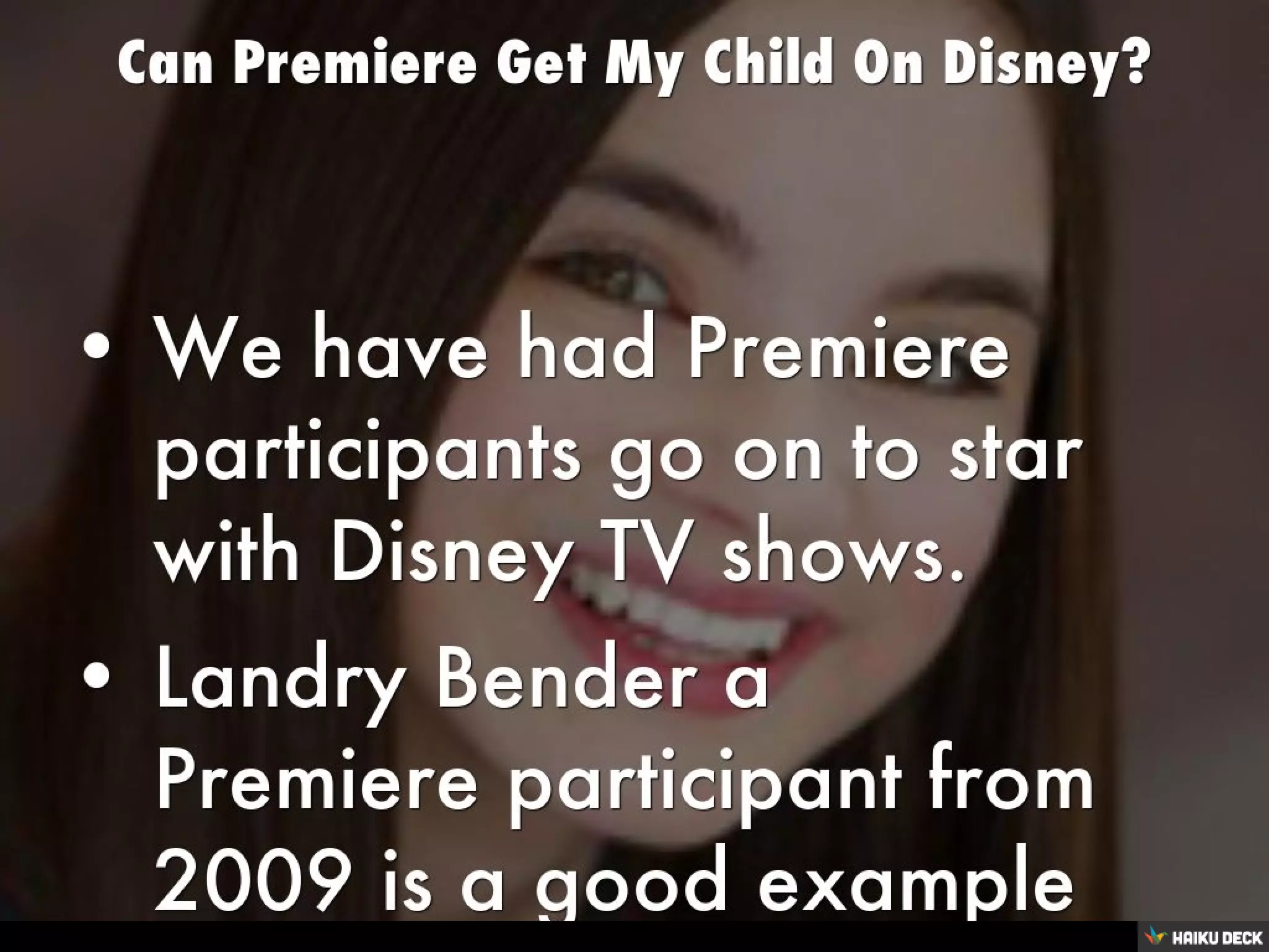 Premiere "Disney" Audition | PDF | Musicals | Genres