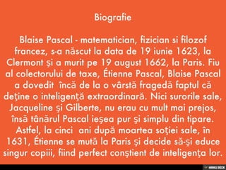 BLAISE PASCAL | PPT