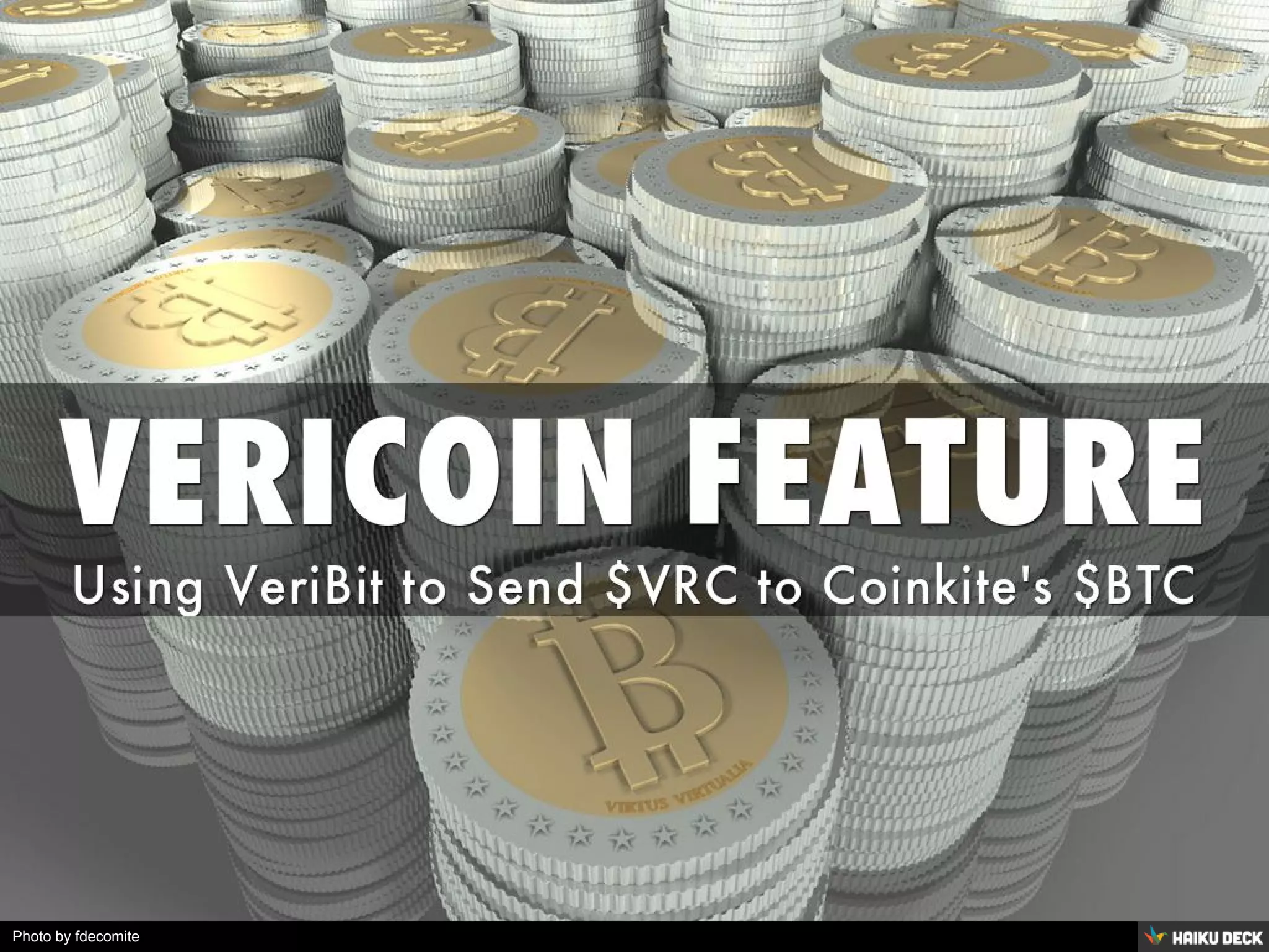 VERICOIN FEATURE | PPT