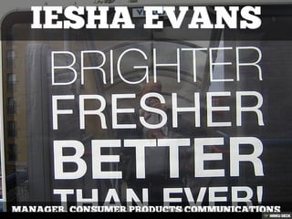 Iesha Evans | PPT