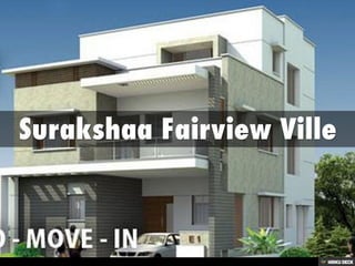 Surakshaa Fairview Ville | PDF