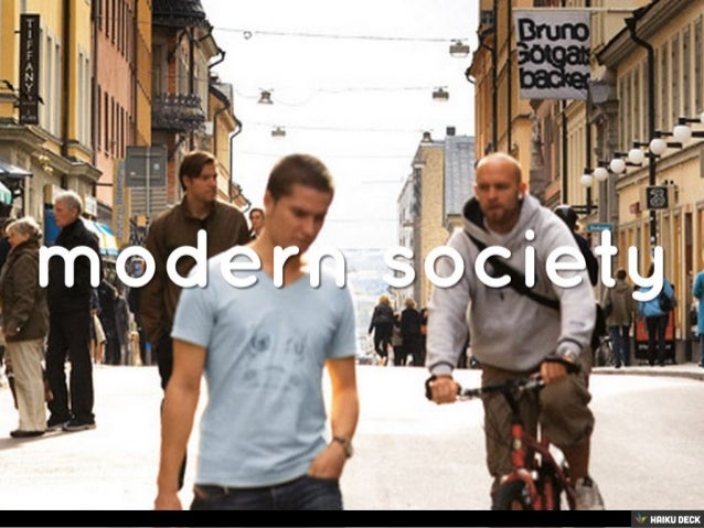 modern society