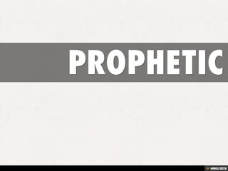 PROPHETIC | PDF
