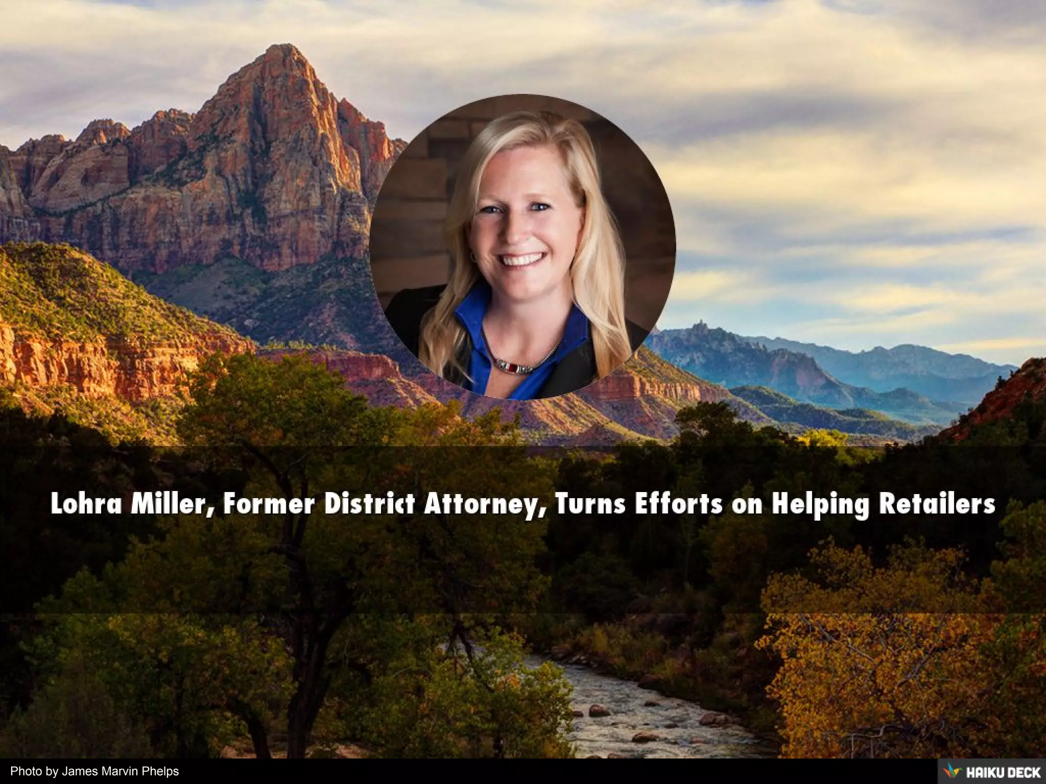 Lohra Miller Turns Efforts on Helping Retailers | PDF