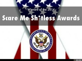 Scare Me Shitless Awards 2014 | PDF