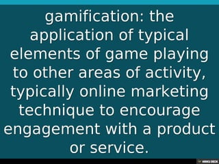 Gamification - Level Up Your Training | PDF