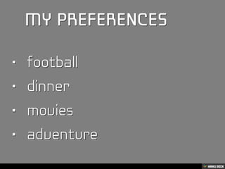 my first presentation | PPT