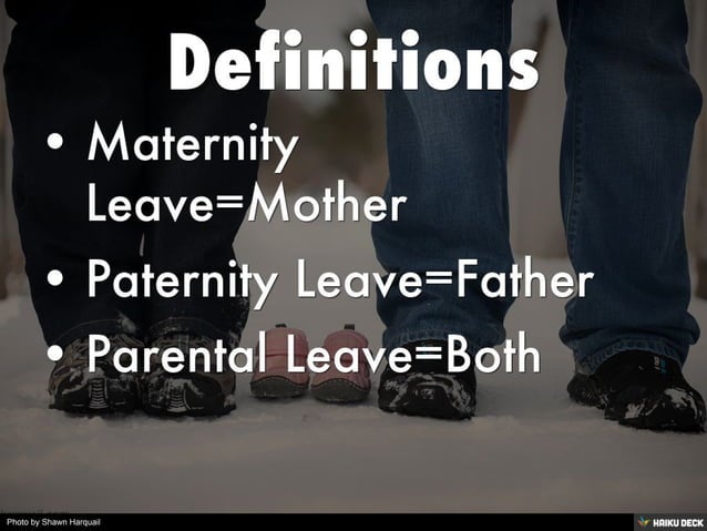 Parental Leave | PPT