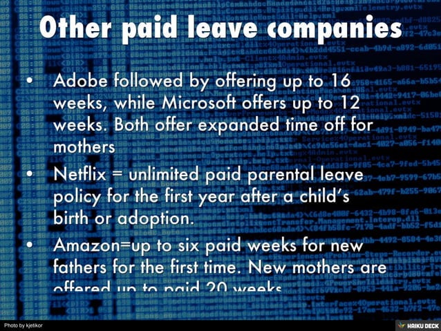 Parental Leave | PPT