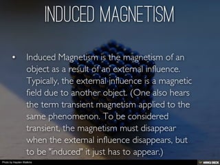 Induced magnetism | PDF