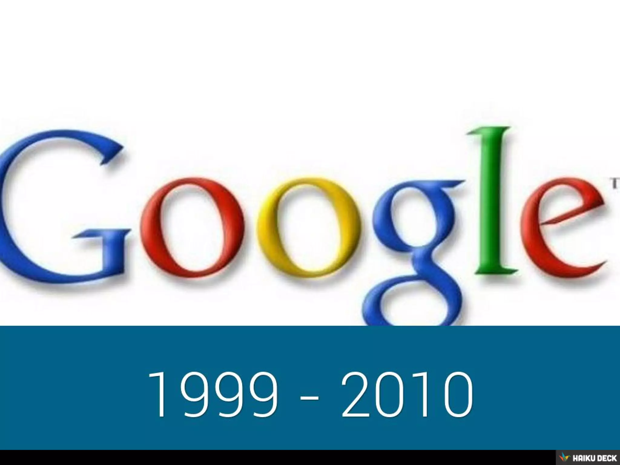 Evolución del logotipo de Google a través de los años | PDF