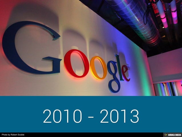 Evolución del logotipo de Google a través de los años | PDF