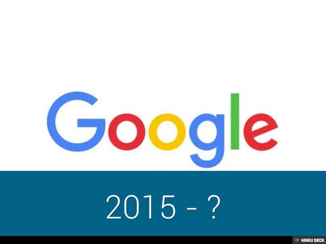 Evolución del logotipo de Google a través de los años | PDF