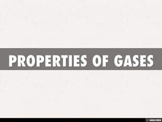 PROPERTIES OF GASES | PPT