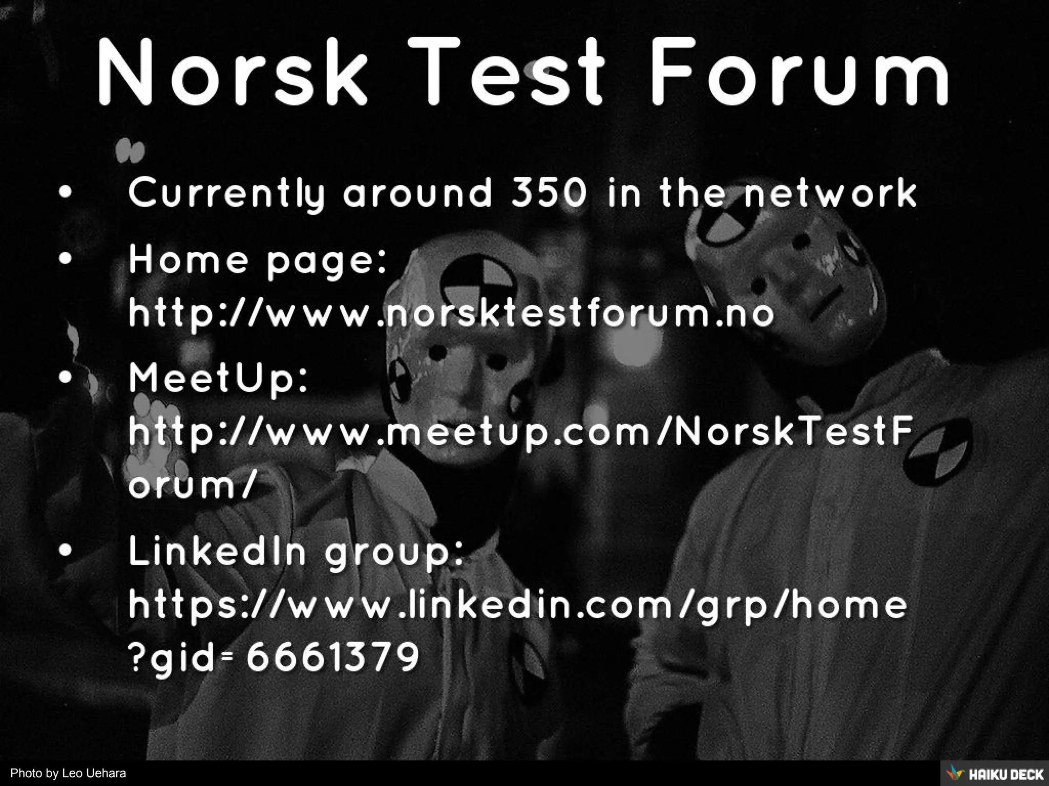 Norsk Test Forum | PDF